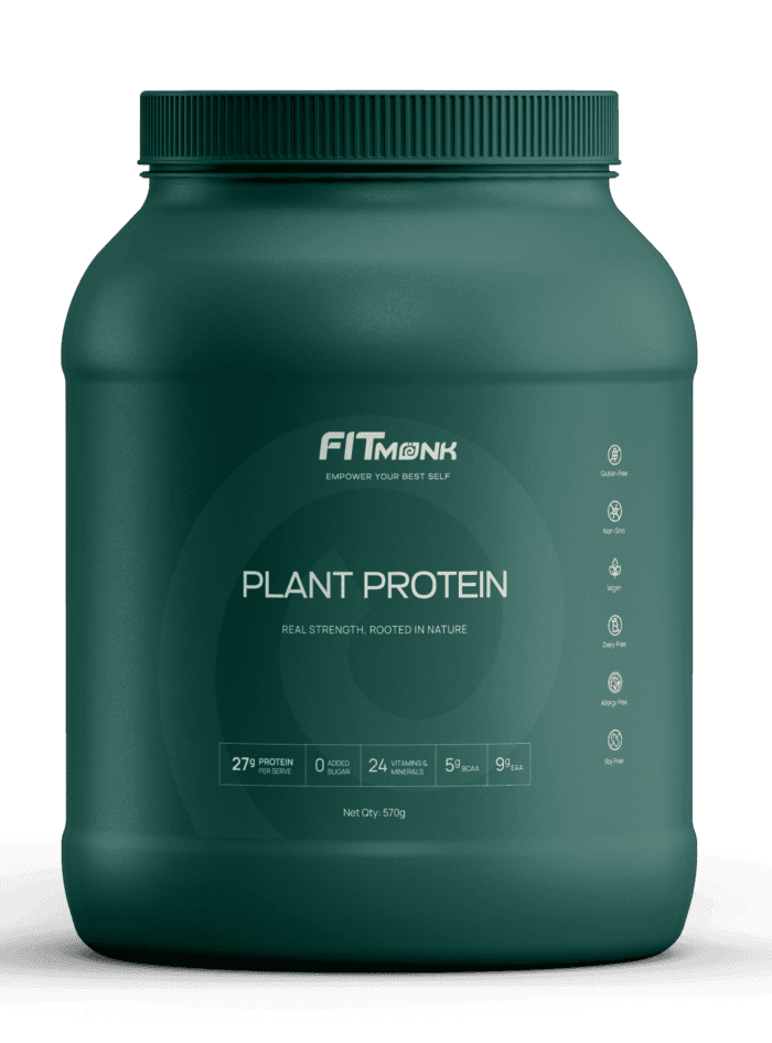 Plant Protein - 75 Days - FITMONK | Buy Plant Protein in India at Low Price